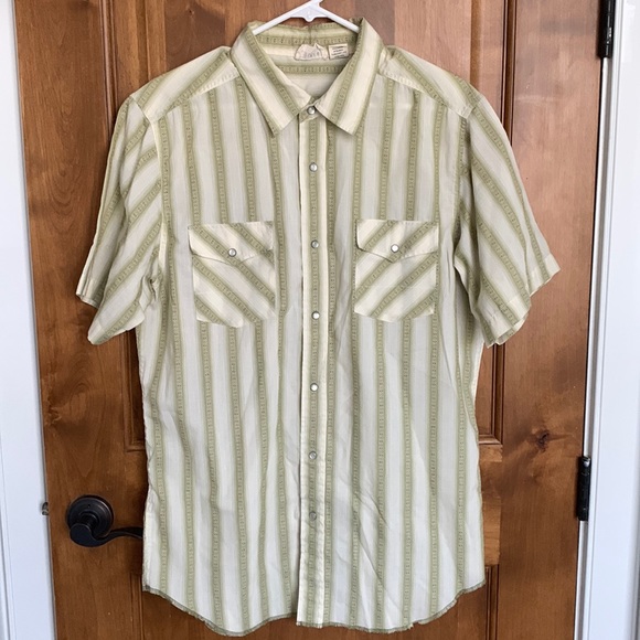 BKE | Shirts | Mens Bke Striped Snap Up Shirt | Poshmark